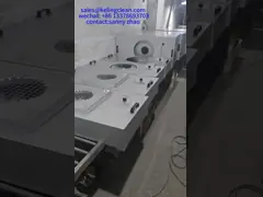 China DOP Inject Port Dust Free Room FFU Fan Filter Unit With Hepa Filter for sale