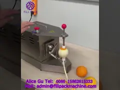 1985 Q11 Semi-automatic tabletop manual orange peeler