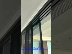 3 shutter glass +aluminum sliding  door