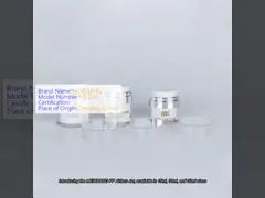 China PP Airless Pump Cream Jar 15ml 30ml 50ml Airtight Seal Empty Cosmetic Jars (MC-235) for sale