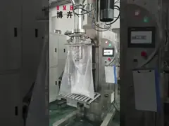 스테인리스 스틸 반자동 분말 포장기 2-4 봉지/분