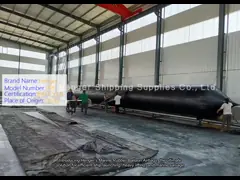 China Marine Rubber Airbag with 4-12 Layer Construction Synthetic Tire Cord Layers and Repair Kit Included for sale