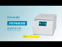 China Max. RPM 4000 r/min PRP Centrifuge Machine for 10ml Blood Collection Tube in Medical PRP Treatment for sale