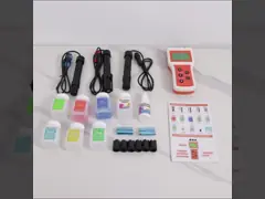 China Smart Handheld 6-in-1 Dissolved Oxygen/PH/TDS/EC/SALT/TEMP Water Quality Analyzer for sale