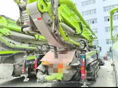 50m Second Hand Concrete Pump Truck Zoomlion 2020 ZLJ5351THBKE With Sitrak Chasis