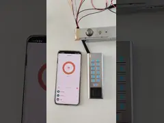 Tuya App Cassa metallica impermeabile WIFI RFID Smart Lock Controllo di accesso alle impronte digitali
