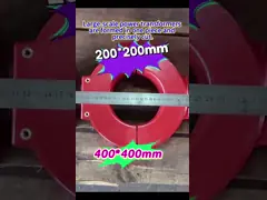 Large-scale power transformers are formed in one piece and precisely cut.