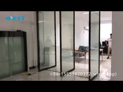 Smart Film On Office Sliding Doors.