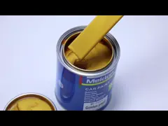 China High Performance Fast Drying Acrylic Sunny Yellow UV - Proof Car Paint for sale