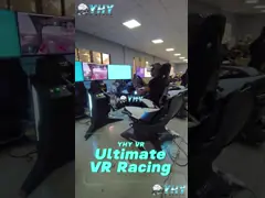 China Hot Sale 3 Screen Driving Car Virtual Reality Vr Racing Game Simulator Machine for sale