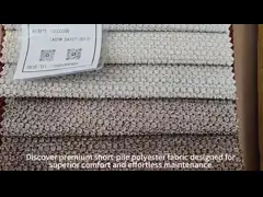 Cina Dot Print Divano Tessuto Poliestere Miscela 19 Colori Stock Ready 145cm in vendita