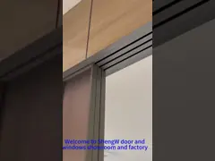 Three door leaf sliding door