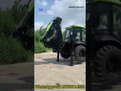 SAM388 2.5Ton 75Kw Backhoe Loader Cummins Engine  Hot Sale in Near Tanzania