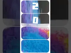 China Deep Blue Detergent Speckles 0.45-1.43mm Sodium Sulfate Additive with 0-30% Sodium Carbonate for Laundry Powder for sale