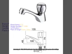 China ABS Plastic Handle Basin Key Faucet For Ammunition Cartridge Within Office Building for sale