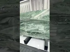 China Brazilian Victoria Green Marble Big Granite Marble Slab Cut To Size Exterior Design for sale