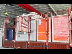 전기 유도 용해로 및 PLC 제어 시스템을 이용한 산업 금속 제련