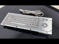 China Best price Vandal Proof Kiosk Keyboard with Trackball outdoor using IP65 IK07 Multiple languages English/French/German/Italian/Turkish/Spanish/Portuguese/Korean/Arabic/Persian/Polish etc. for sale