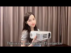 China T3 HD Mini Projector 1080P Android 9.0 200 ANSI Lumens Projector for sale