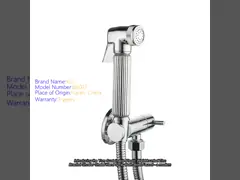 China Sustainable Plastic Wall Mounted Zinc Bracket Shower Shataf Hand Spray Bath Bidet Faucet for sale
