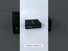 Fanless Industrial Mini PC With DDR4 16GB RAM Supports Windows 11 Linux