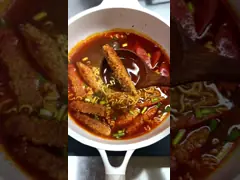 Cooking instant noodles with Chicken Fillet