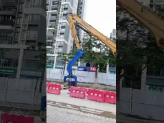 China Cat 395 Excavator Pile Driver With Excavator Pile Hammer Q690D for sale