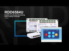 Ruida Double Coordinates Oscillating Knife Cutting Controller RDD6584U