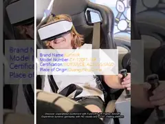 Διασκεδαστικό πάρκο ψυχαγωγίας VR με δονητικά εφέ και συνδεσιμότητα WIFI