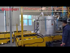Flexible Battery Vertical And Horizontal Movement Rail Transfer Cart