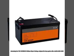 12V250AH Lithium Lifepo4 Battery, Deep Cycle Batteries Built-In 200A BMS
