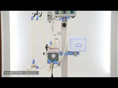 China Bubble Infant CPAP II Nasal 02 Oxygen Air Blender Humidifier ODM for sale