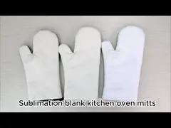 China Photo Printing Sublimation Oven Mitt And Sublimation Placemats Blanks Custom Sublimation Kitchen Accessories for sale