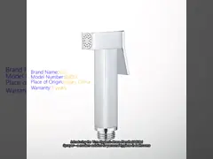 China Hygienic Brass Handheld Bidet Sprayer For Toilet Cold And Hot Water Shattaf Bidet Set for sale