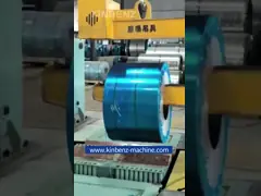 Clean Edges Smooth Plates Handling Automated Steel Coil Cutting Machine