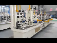China Low Carbon Steel Erw Welded Pipe Tube Mill Making Machine Line for sale