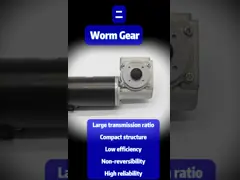 China 24V DC Worm Gear Motor High Torque Reduction Gear Box With Encoder for sale
