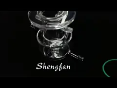 China Quartz Bell Jar Quartz Glass Vacuum Bell Jar Science Lab Glassware CNC Machining Quartz Products According To Drawing for sale