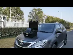 10km Range 1km Altitude Anti Drone System Dual-power supply design