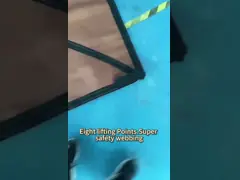 Construcción de lona de lonas de hielo PVC de uso pesado Eliminación de nieve lonas de levantamiento