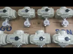 China SS316L Sanitary Motorized Butterfly Valve Food Grade Electric For Brewery Milk for sale