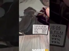 NASIDO Top Plus 05 Light Transmission Data Test