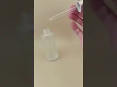 New Design Clear Matte Round Dropper Bottle for Lotion
