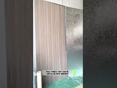 China Hot Sales Marble Wood Veneer Panels Waterproof Wear-resistant Environmentally Friendly Indoor Living Room Decorative Wall Panels for sale