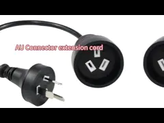 Cina Collegamento AU a 2 x cavo di estensione AUS Socket Splitter - cavo di alimentazione australiano a 3 pin in vendita