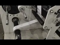 중국 SR-350FZ 서보 모터 구동 200m/min 슬리터 리와인더 기계 프레스 & 커팅 플로터 기어 펌프 엔진 PLC 핵심 부품 판매용