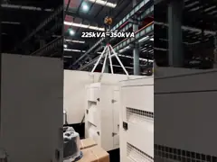 China 210KW - 300KW Cummins Diesel Generator 24VDC Quiet Diesel Generator for sale