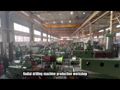 China Heavy Duty Radial Drill 100mm Max Drilling 360° Rotation Z30100 Radial Arm Drill Press for Metalworking for sale
