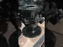 China Carbon Steel 10 Inch 2-Piece Trunnion Mounted Ball Valve - PN16 Pressure Rating, 2-24 Inch Sizes Available for sale