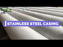 AISI304 Stainless Steel Well Casing Pipe Superior Strength and Corrosion Resistance for Industrial
